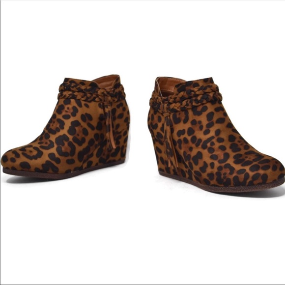 Shoes | New Swede Leopard Wedge | Poshmark